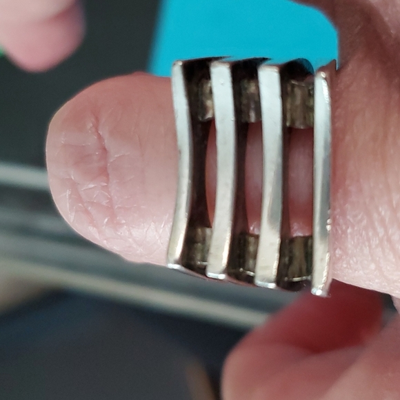 mexico | Jewelry | Sterling Silver Statement Grill Ring Mexico 925 ...